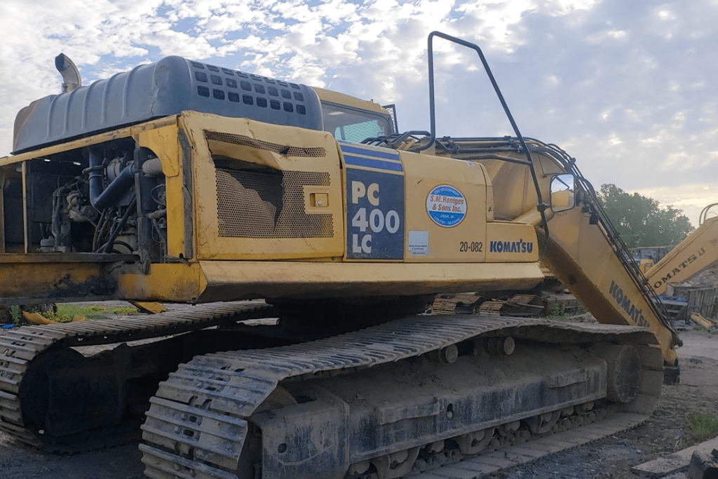 S.M. Hentges & Sons in Jordan upgrade old excavators - Environmental ...