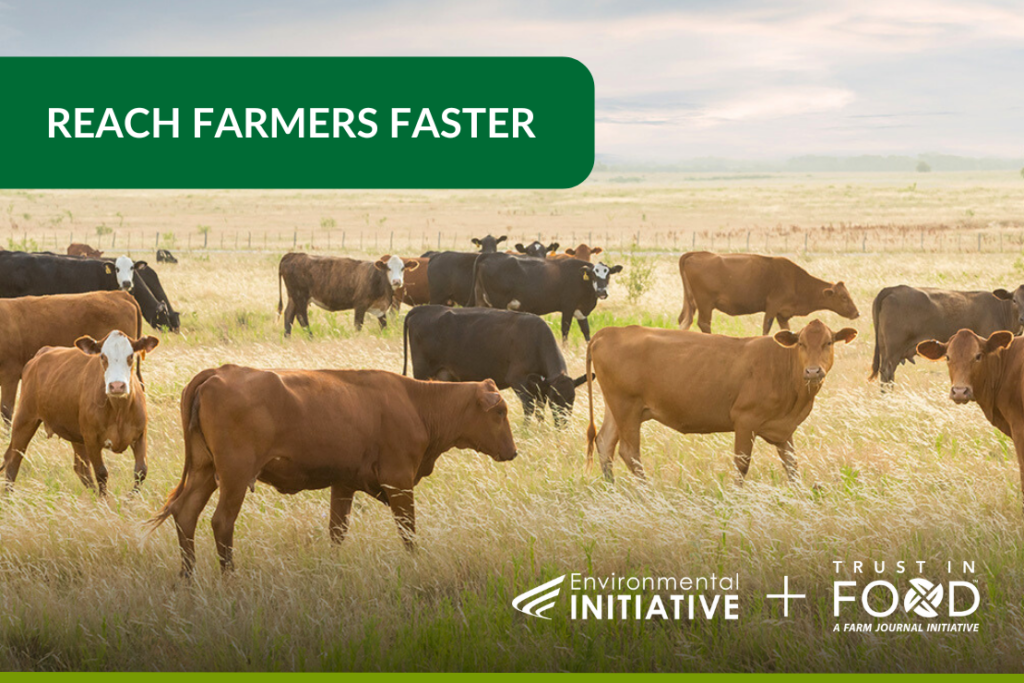 Reaching Farmers Faster begins at the farm gate - Environmental Initiative